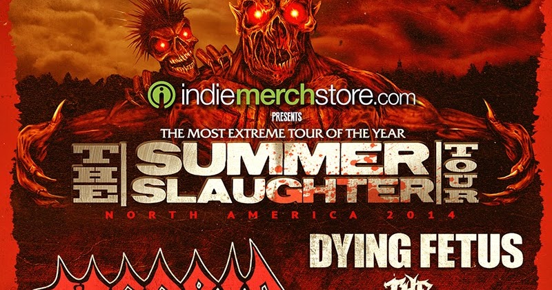 The Summer Slaughter Announces Line-Up and Details | NataliezWorld