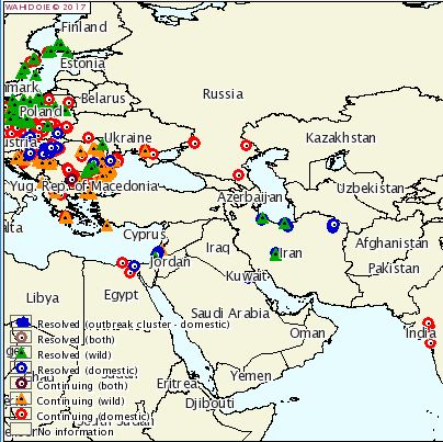 Avian Flu Diary: Iran: Media Reports Of H5N8's Spread