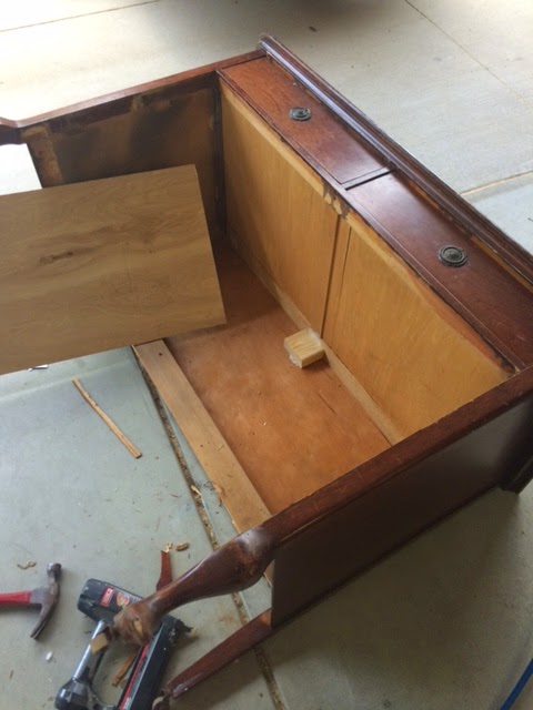 JULIE PETERSON - Simple Redesign: TURNING AN ANTIQUE DRESSER INTO A ...