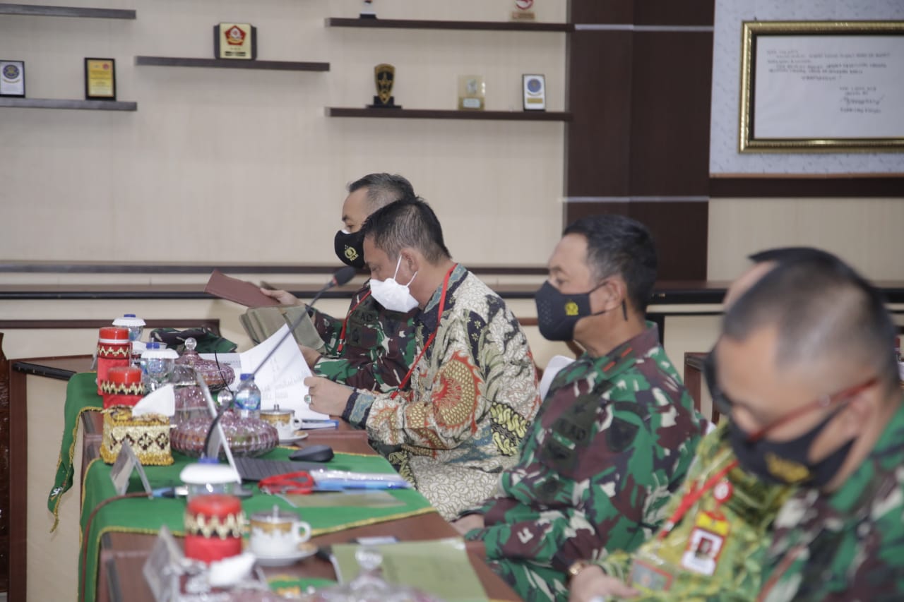 Drs. Ali Rahman M.T Menghadiri Rapat Koordinasi Teknis TNI Manunggal ...
