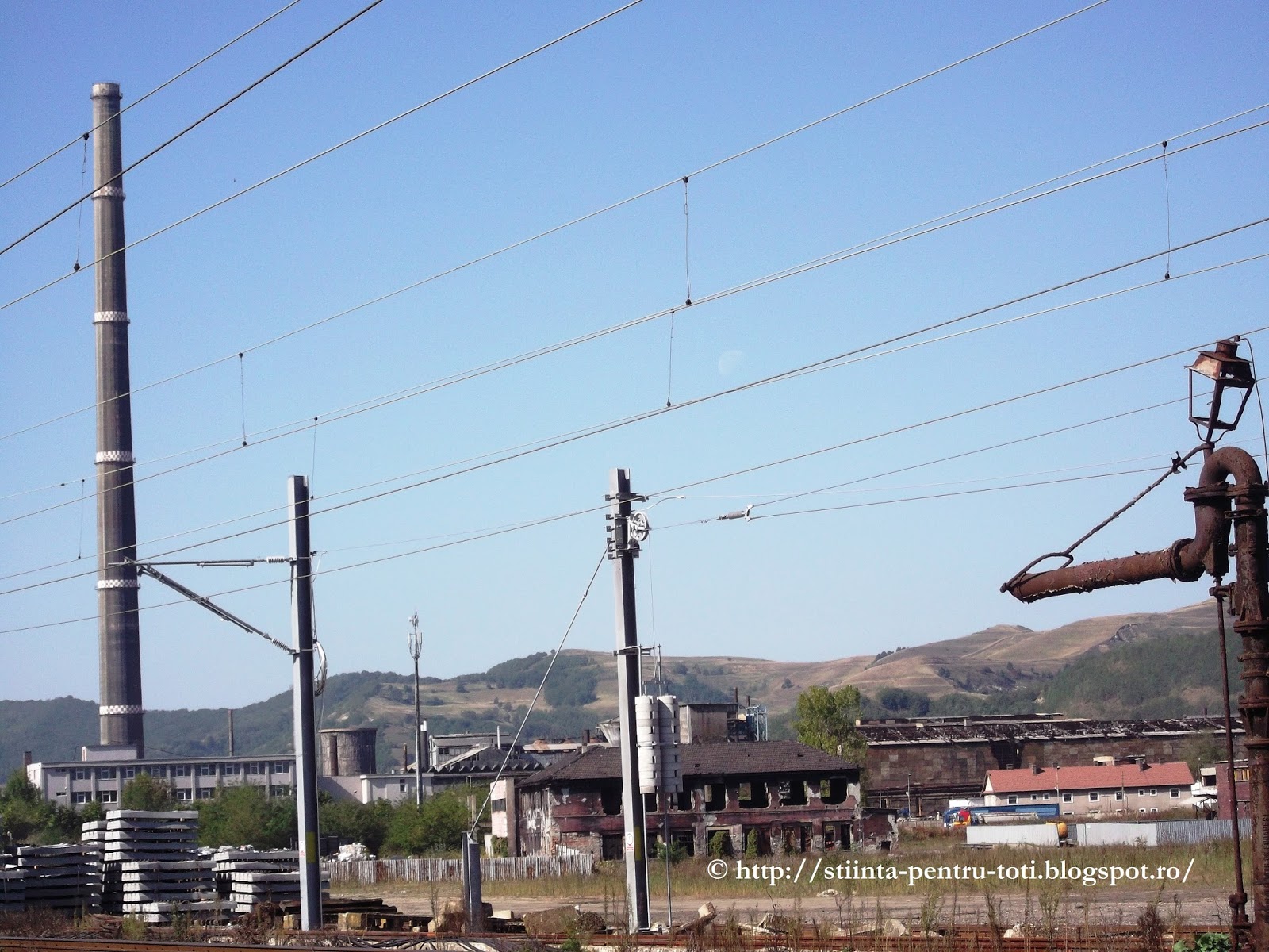 Ştiinţă pentru toţi: Un peisaj industrial - Fabrica Sometra Copşa Mică ...