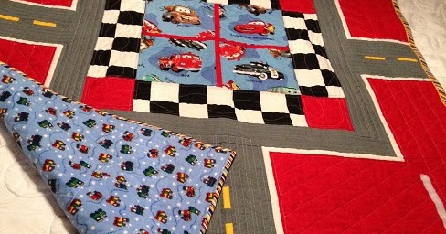 Plain Stitches: Cars Quilt