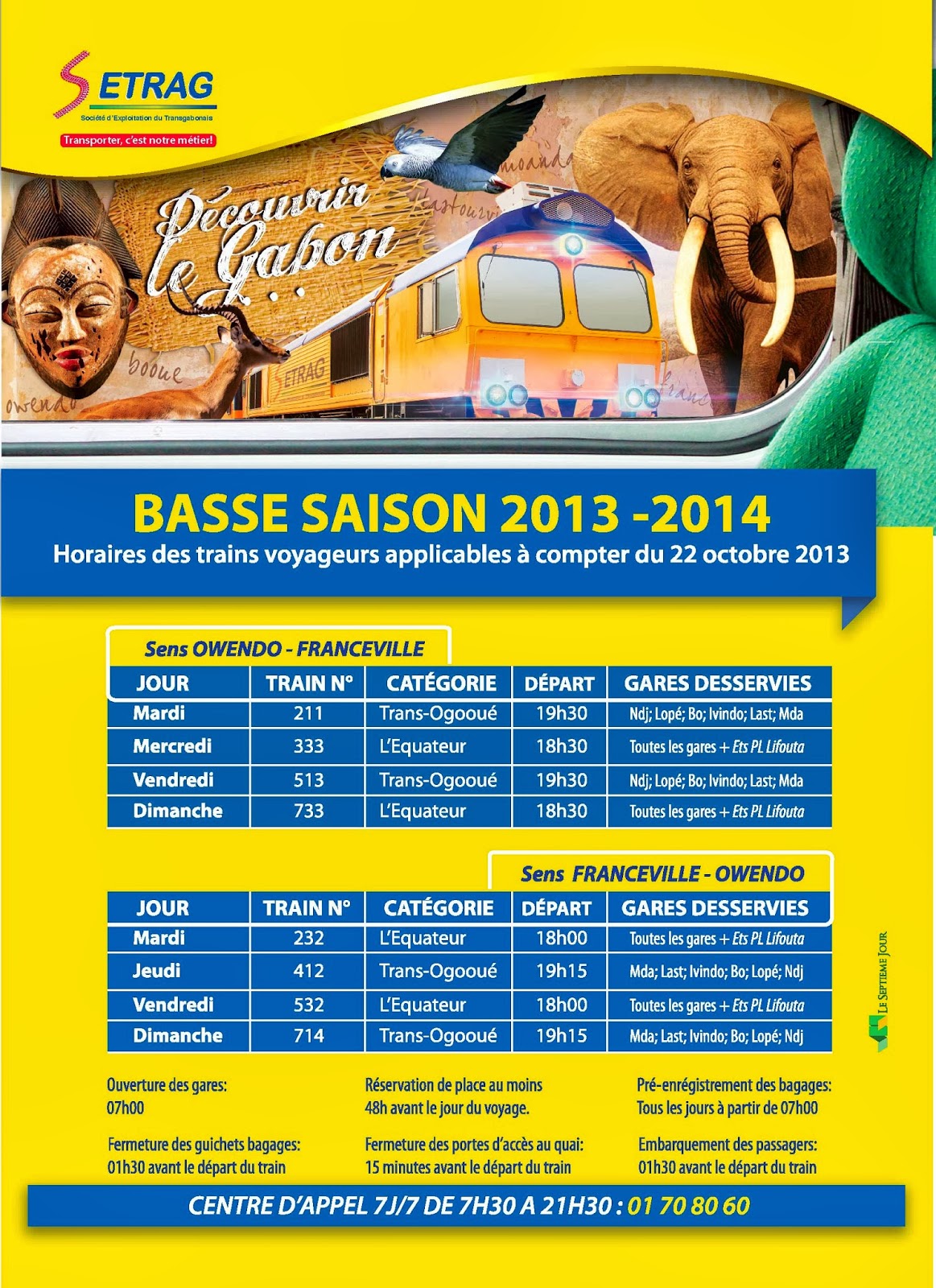 Découvrez le Gabon avec la SETRAG! ~ Le Blog Du 7