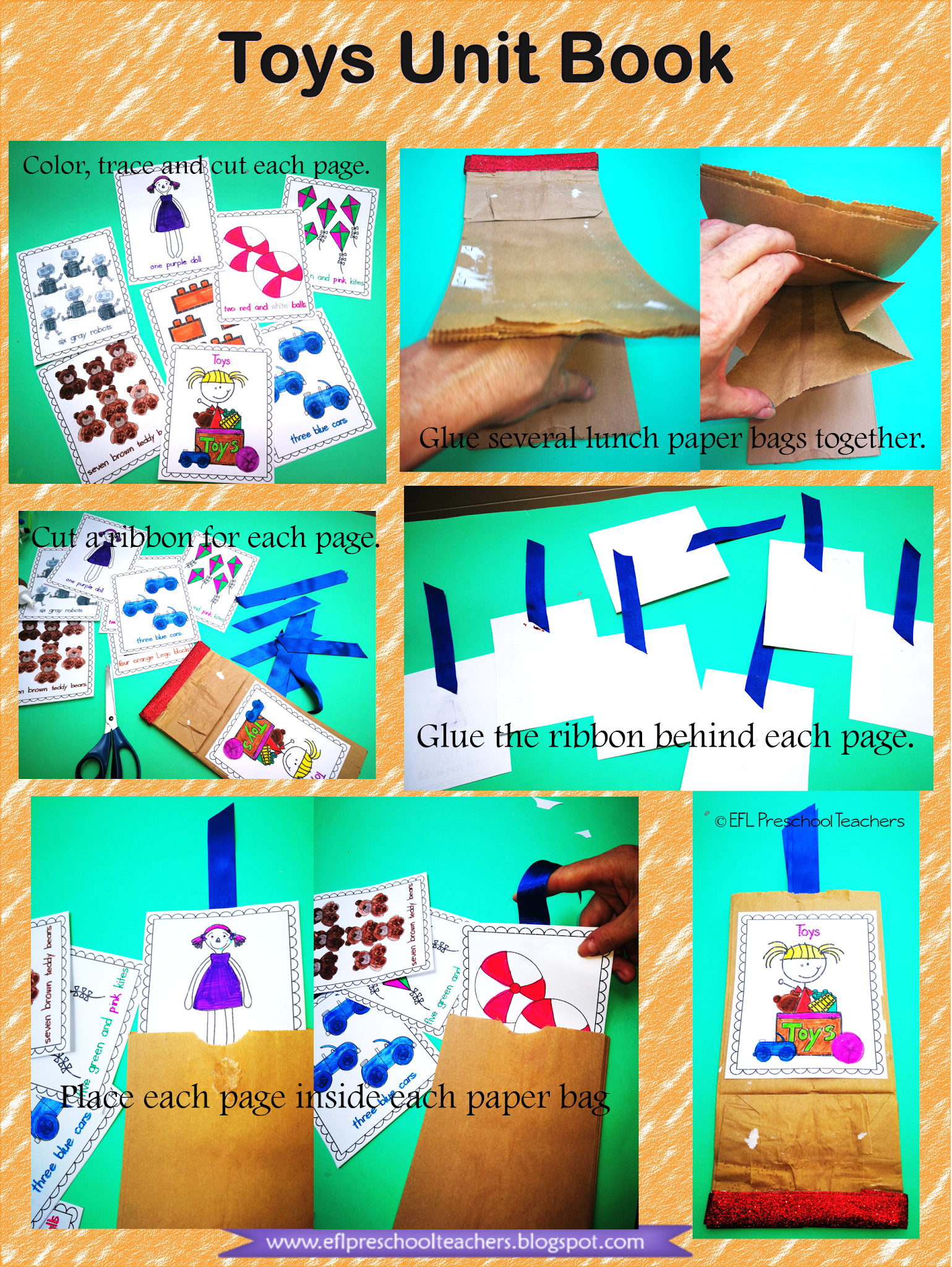 ESL/EFL Preschool Teachers: Toys Theme games for Kindergarten ELL