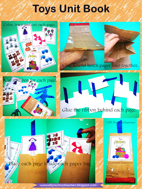 ESL/EFL Preschool Teachers: Toys Theme games for Kindergarten ELL