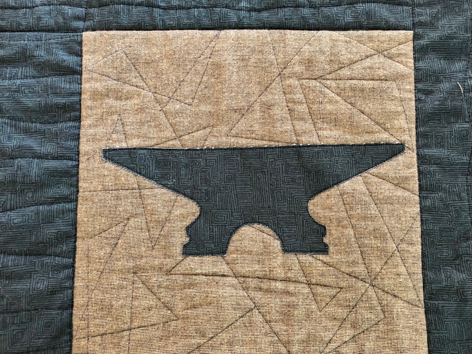 Sewing in Surf City: Anvil Quilt Completed!