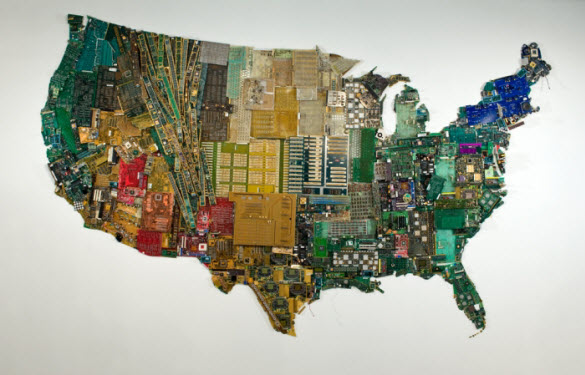 Amazing Map Art by Susan Stockwell from England: Amazing Map Art by ...