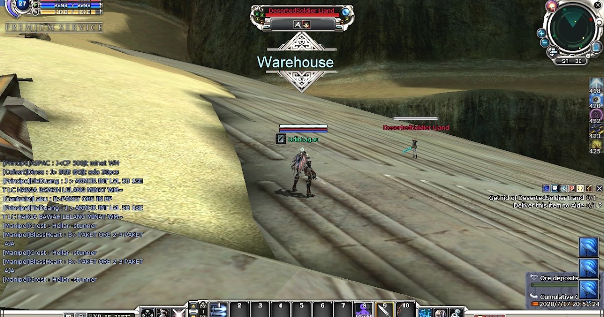 Tutorial Quest Armor 35 Accretia RF Online - Halo Farmasi