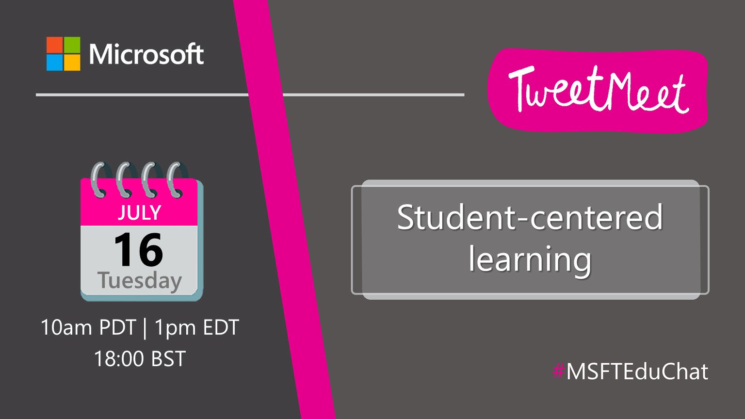 Warren Sparrow: Student-centered learning — #MSFTEduChat Warren Sparrow: Student-centered learning — #MSFTEduChat