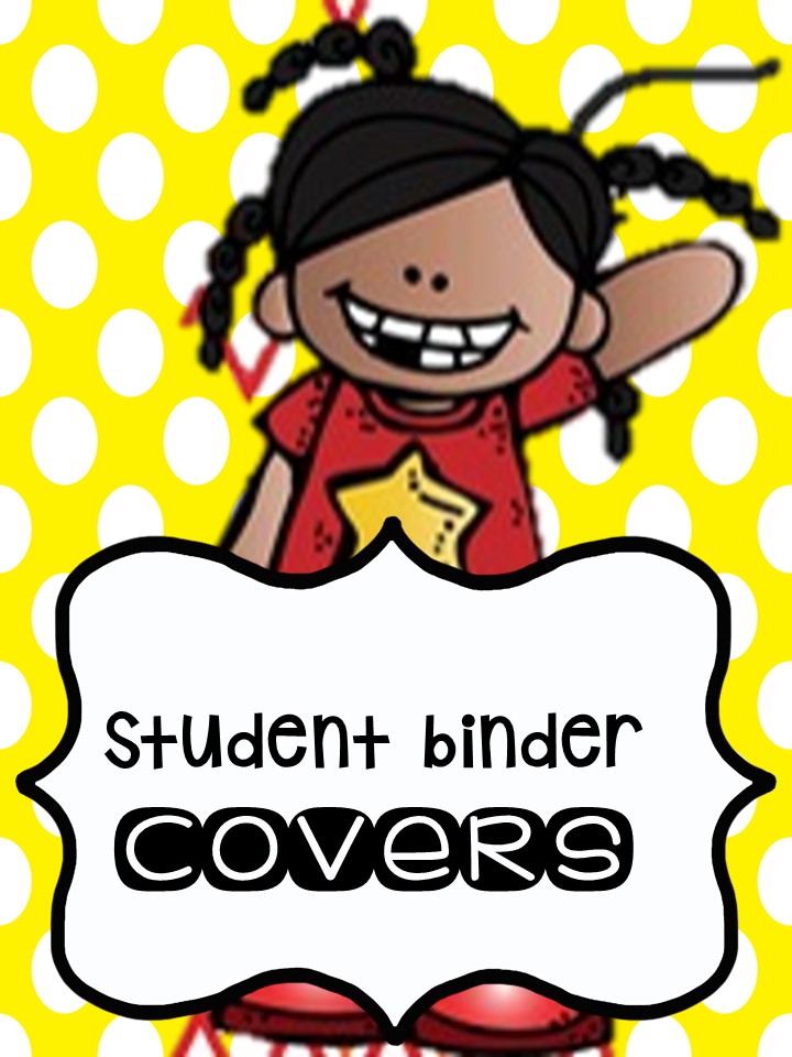 the BRAINY BUNCH: Student Binder Covers - 4 KID Options