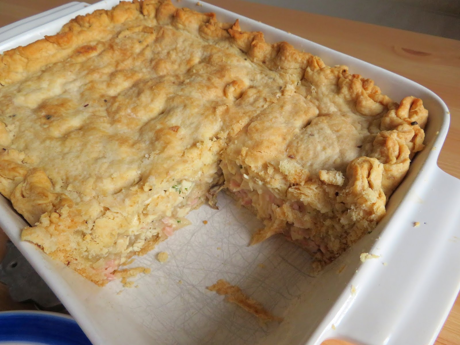 Chicken & Ham Pie | The English Kitchen