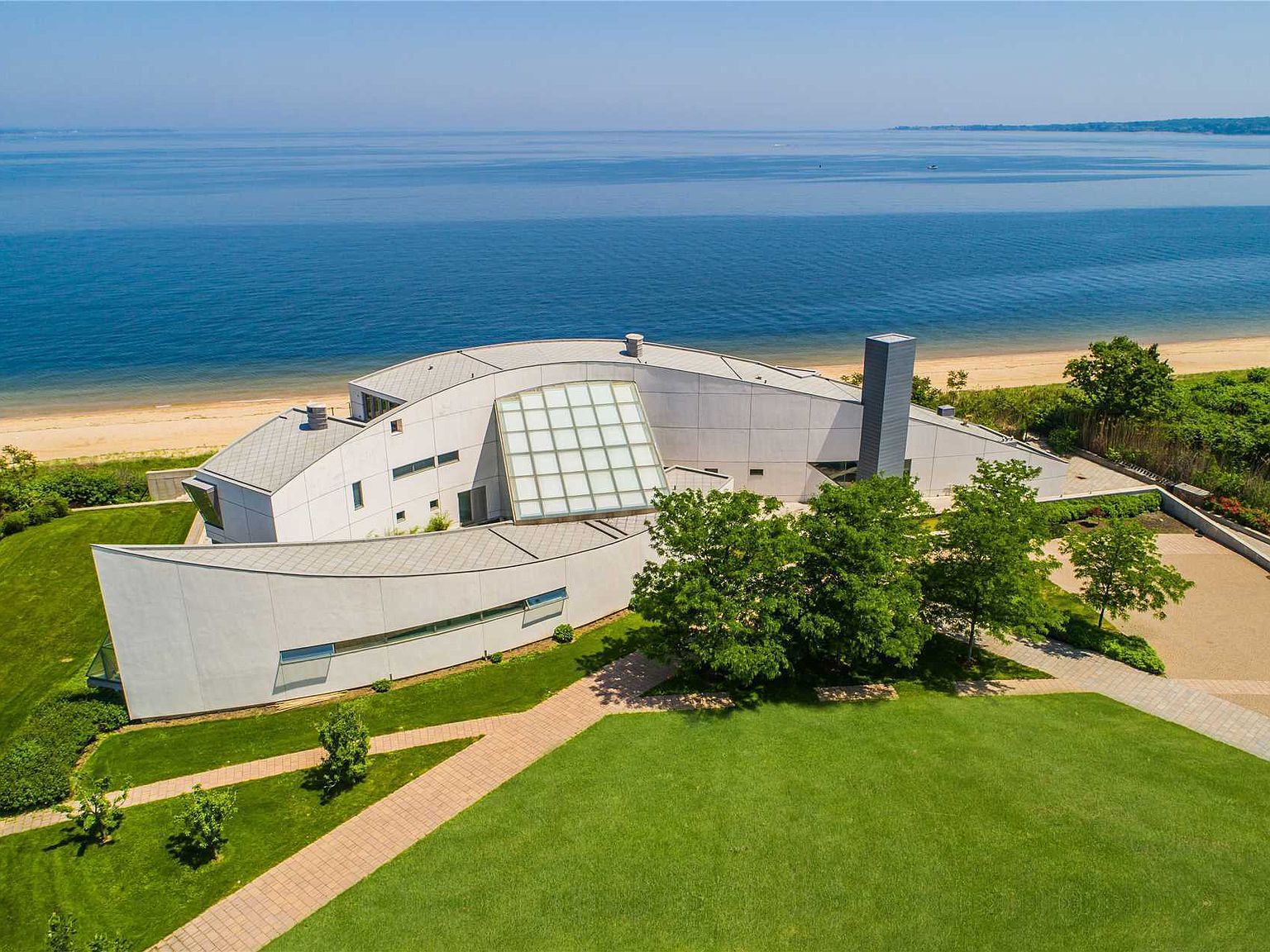 9,000 Square Foot Waterfront Modern Mansion In Sands Point, NY | THE ...