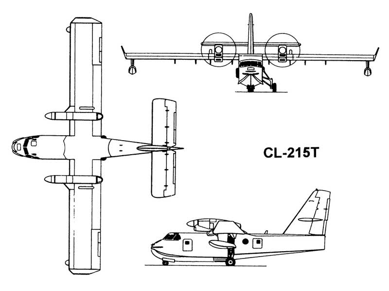 AVIÕES MILITARES: Viking (Bombardier/Canadair) (CL-515)/CL- 415/CL-215T ...