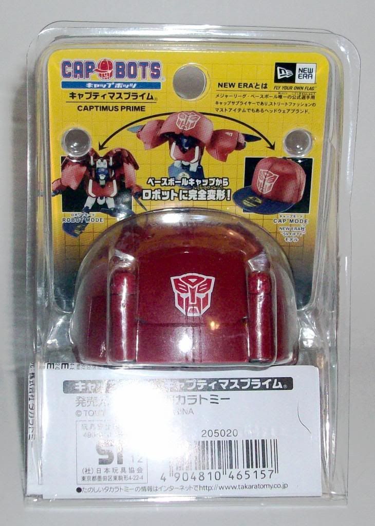 Random Toy Reviews: Transformers Cap Bots: Captimus Prime