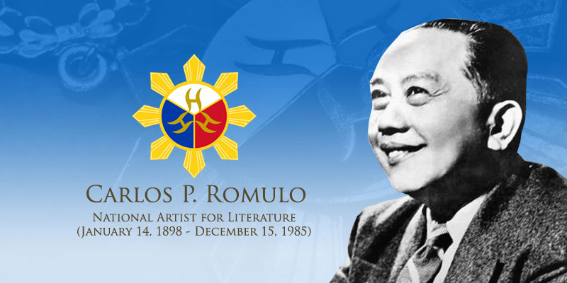 The National Artist of the Philippines for Literature