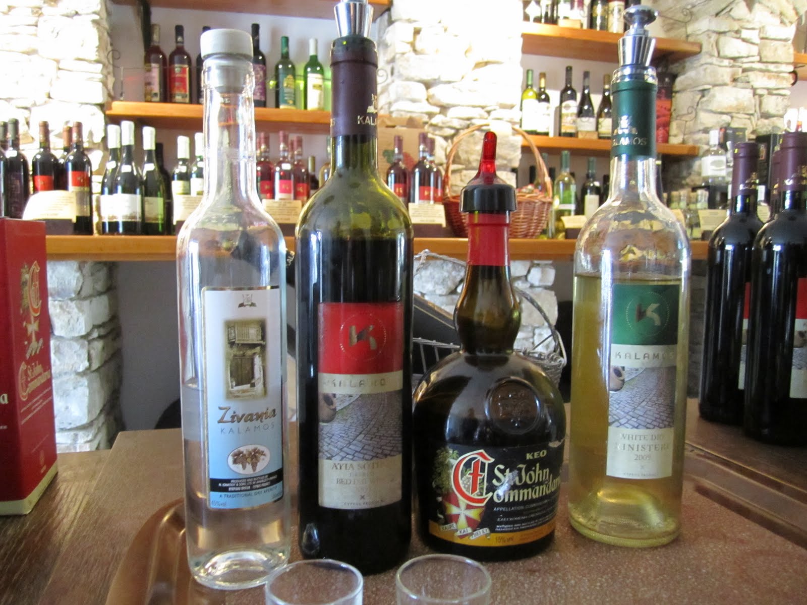 Viviendo en Granada: Cyprus I: Wine