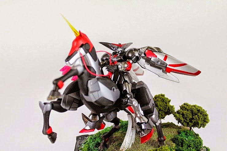 Gundam Family: HGUC 1/144 Master Gundam + Fuunsaiki Diorama Custom Build