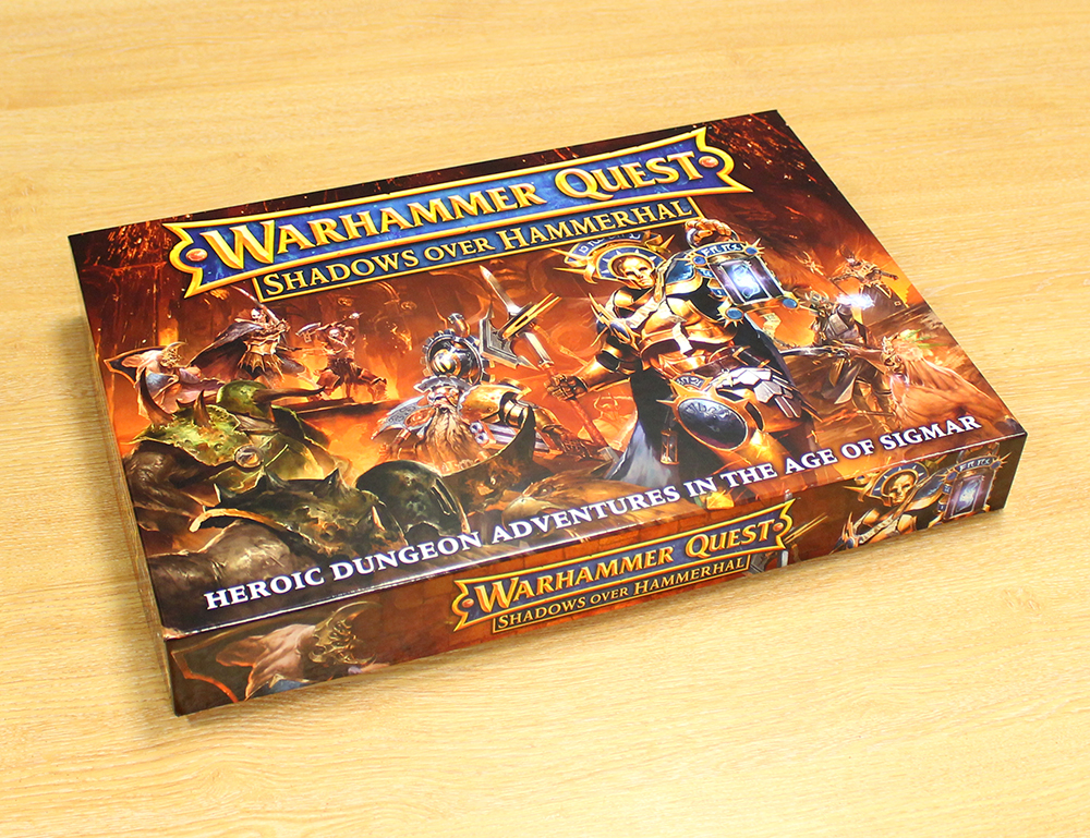 La Estantería 83: Unboxing Warhammer Quest Shadow over Hammerhal.