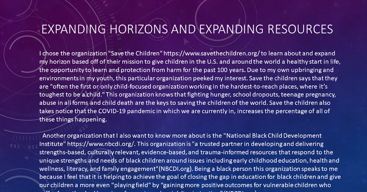 To Teach is to Lead, To Lead is to Inspire: Expanding Horizons and ...