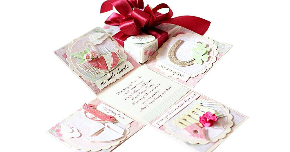 Creative World Art-Wit: Exploding Box z okazji Ślubu