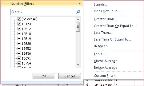 How to Filter Numbers Begins with In Excel and Copy the Filtered Range ...