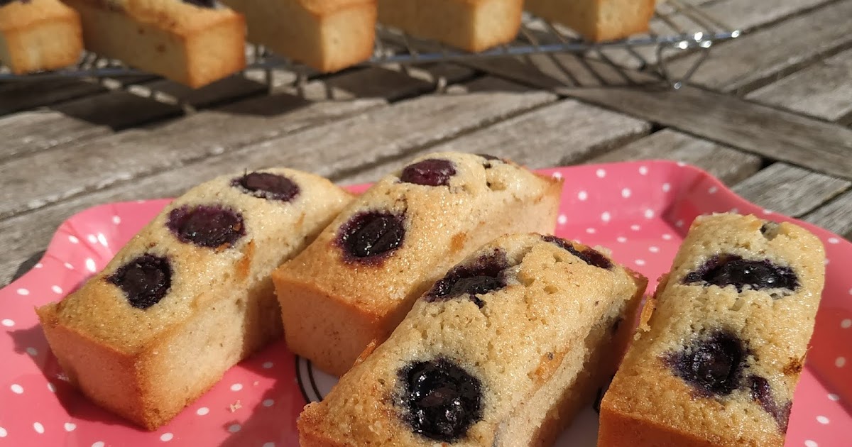 Financier aux Blueberry de Cyril Lignac