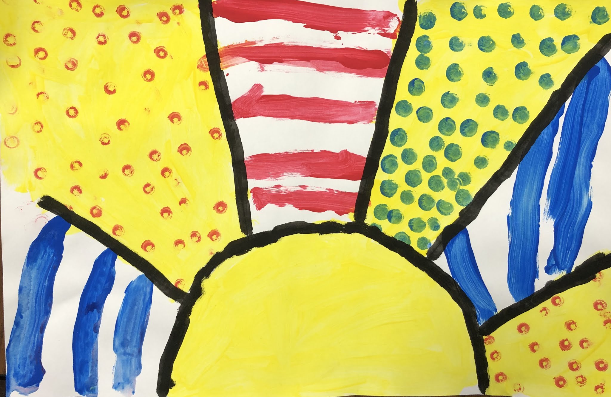 Mrs. Harris' art room: Roy Lichtenstein kindergarten art lesson