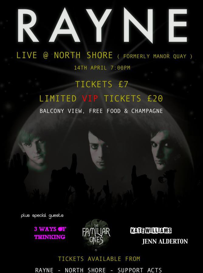 Indie Obsessive: Rayne - A Band Review