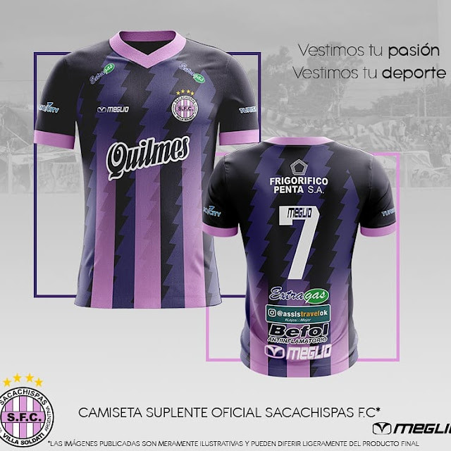 Meglio Sport divulga as novas camisas do Sacachispas - Show de Camisas