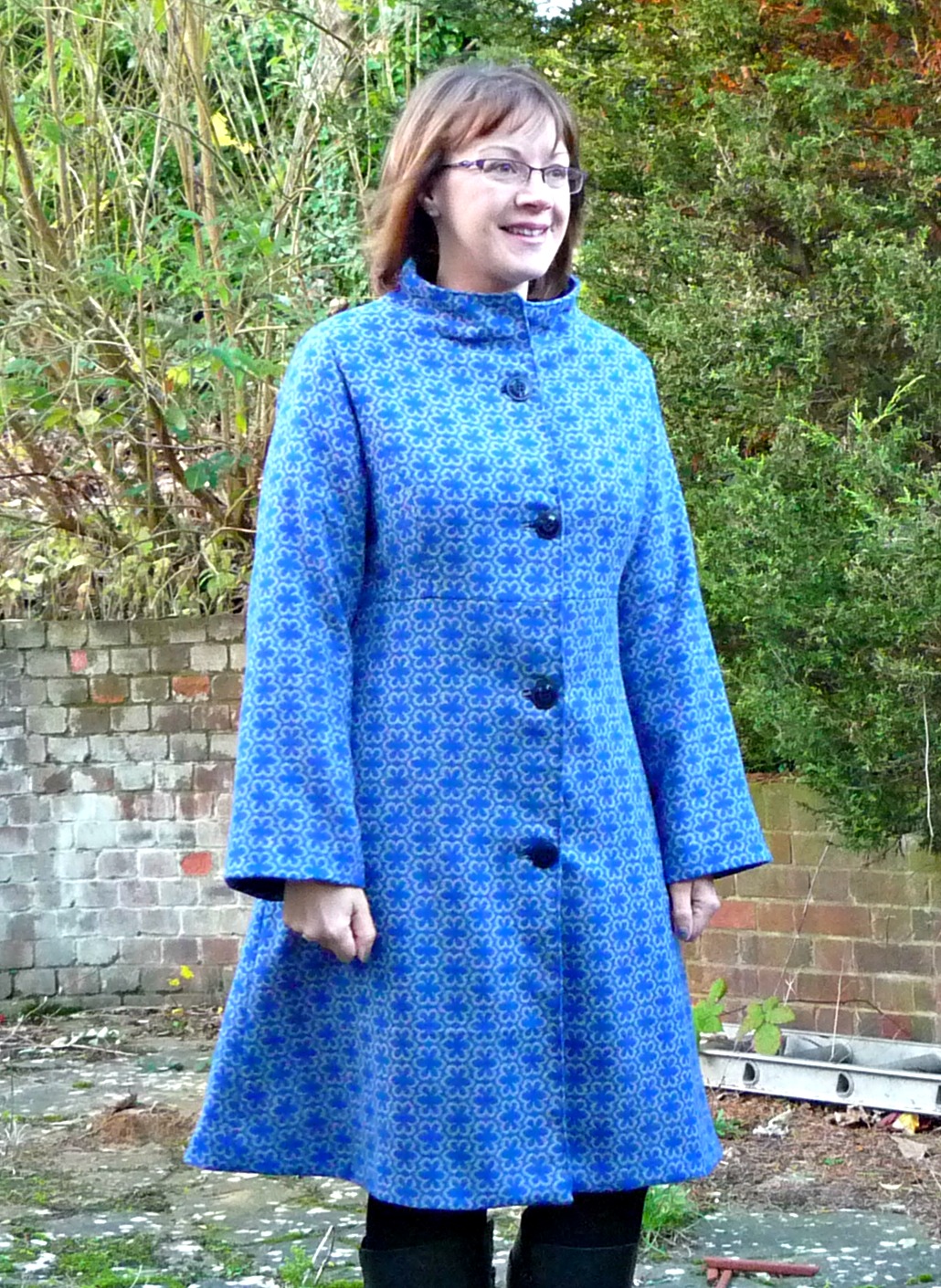 It Not Only Looks Like A Coat It Actually Is A Coat Stitched Up By Samantha