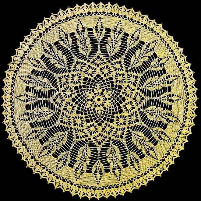 Doily - Crochet Pattern - Beautiful Crochet Lace Doily