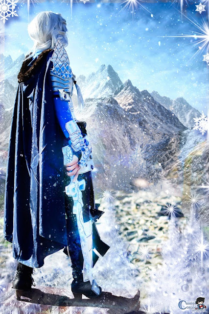 Ember Willowtree: Elsa de Frozen con un look cosplay muy guerrero