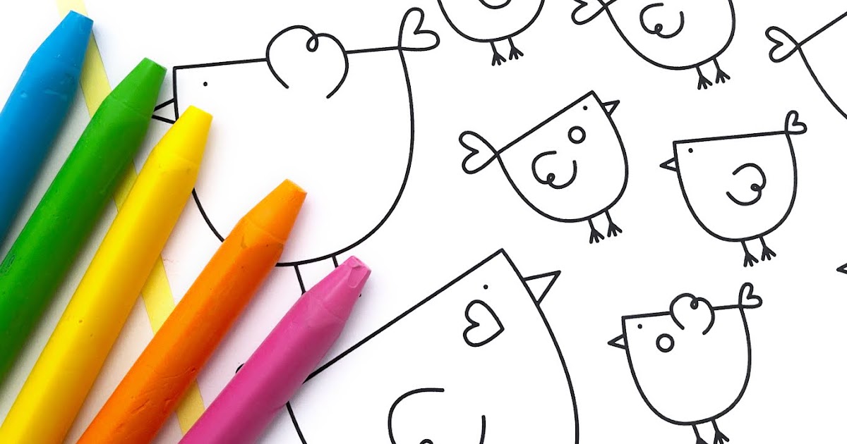 New Coloring Pages | From the Pond