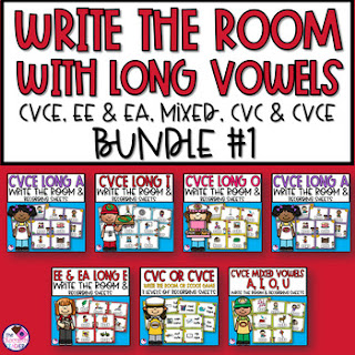 Practicing Phonics with Write the Room