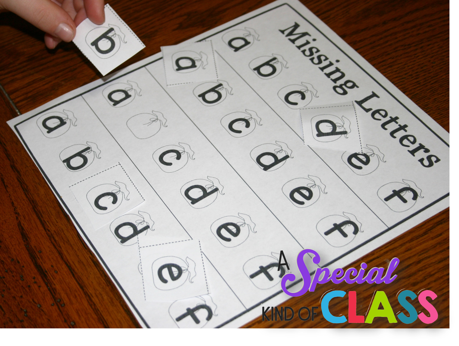 A special kind of class: Polar Express alphabet