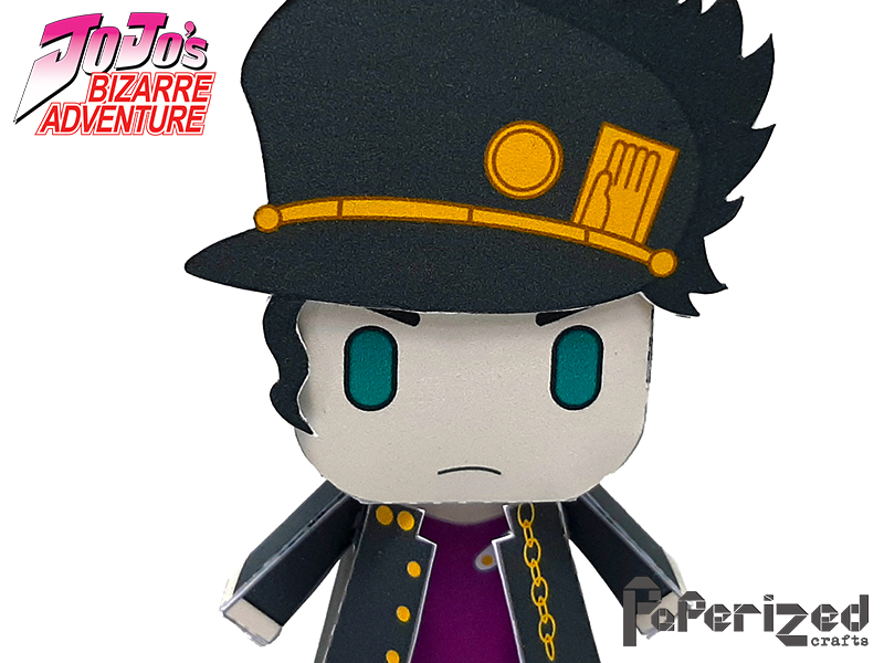 JoJo's Bizarre Adventure: Jotaro Kujo | Paperized Crafts