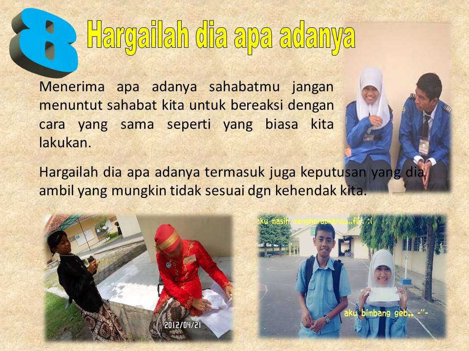 Etika Pergaulan Dengan Teman Sebaya