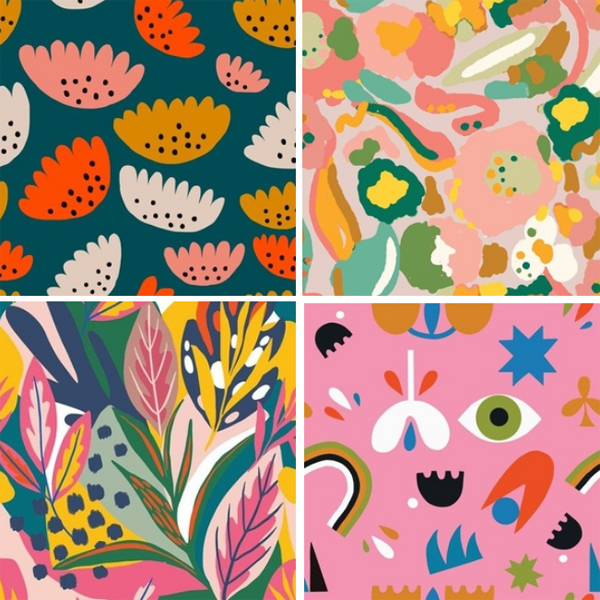 print & pattern: FABRICS - nerida hansen / spoonflower