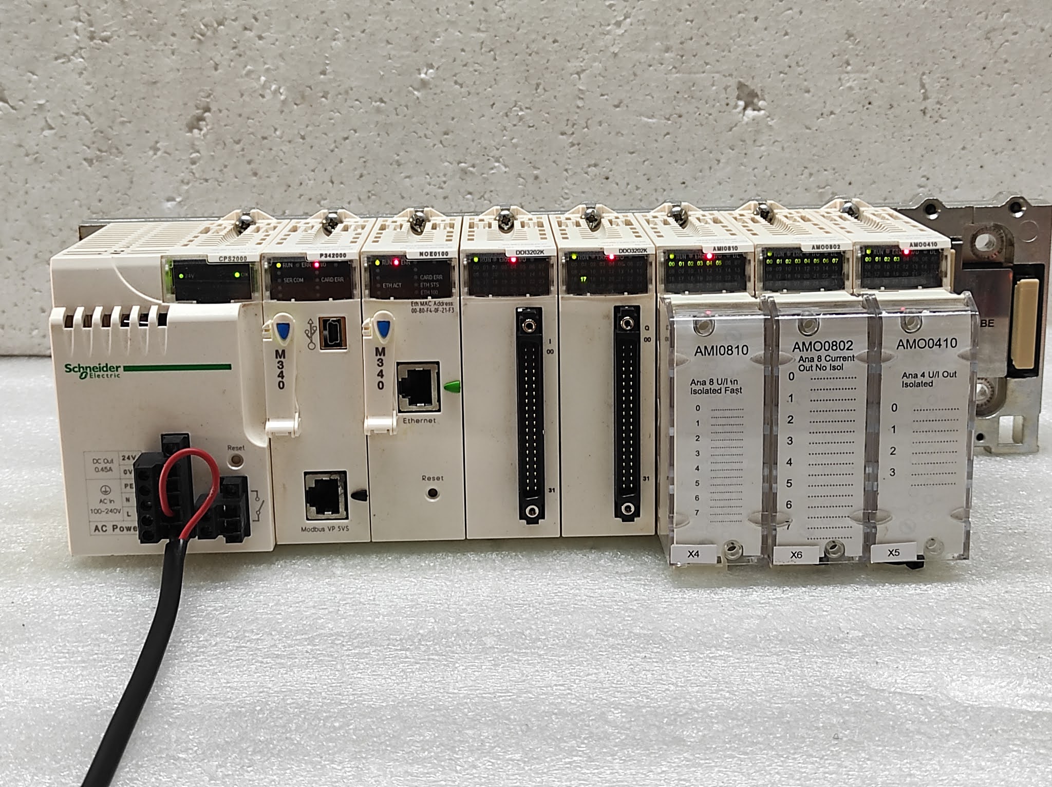 SCHNEIDER ELECTRIC CPS2000 P342000 NOE0100 DDI3202K DDO3202K AMI0810 ...