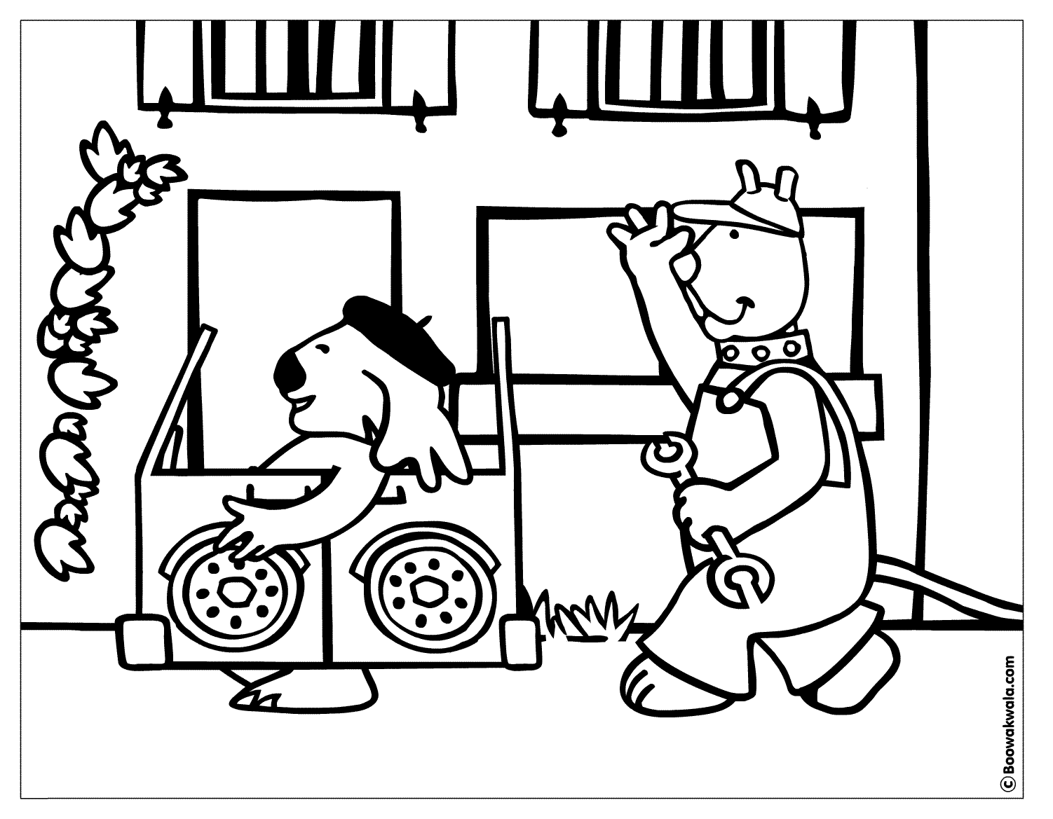 VIDA Y HOGAR: FIGURAS INFANTILES PARA QUE COLOREEN LOS NIÑOS