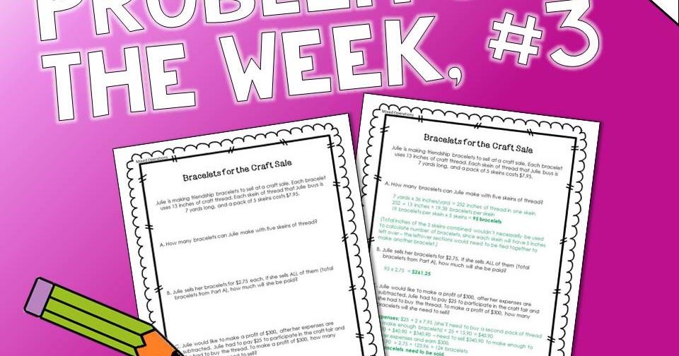 Problem of the Week # 3