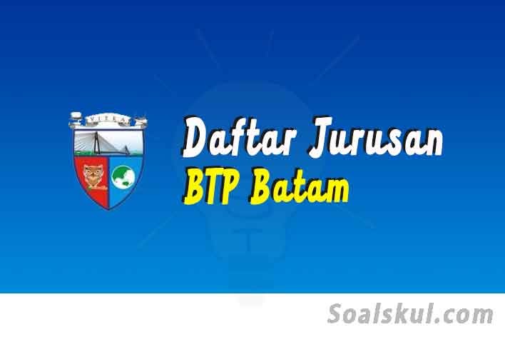 Daftar Jurusan di Batam Tourism Polytechnic 2021 (TERBARU) - Soalskul
