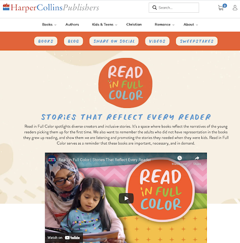 The Library Voice: "Read In Full Color"....Stories That Reflect Every ...