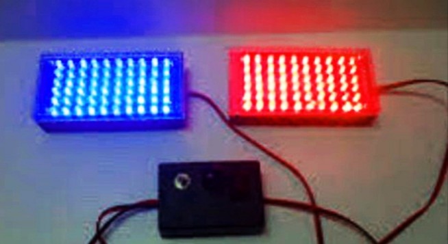 Skema Rangkaian Lampu Strobo LED Skema Rangkaian Lampu Strobo LED