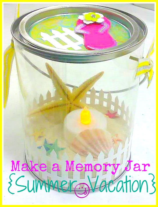 SusieQTpies Cafe: Make a Memory Jar {Summer}