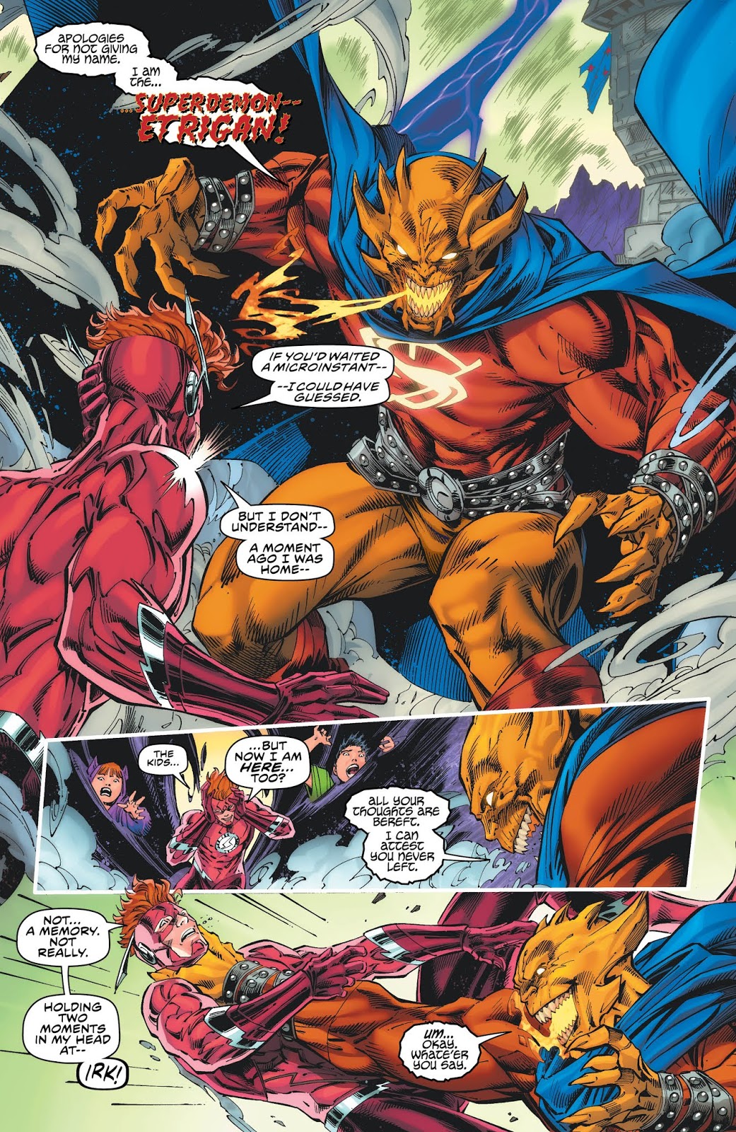 Weird Science DC Comics: PREVIEW: Flash Forward #4