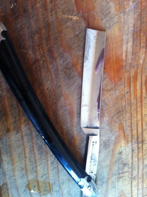 Steel and Stone.: Tonsorial Gem indeed.