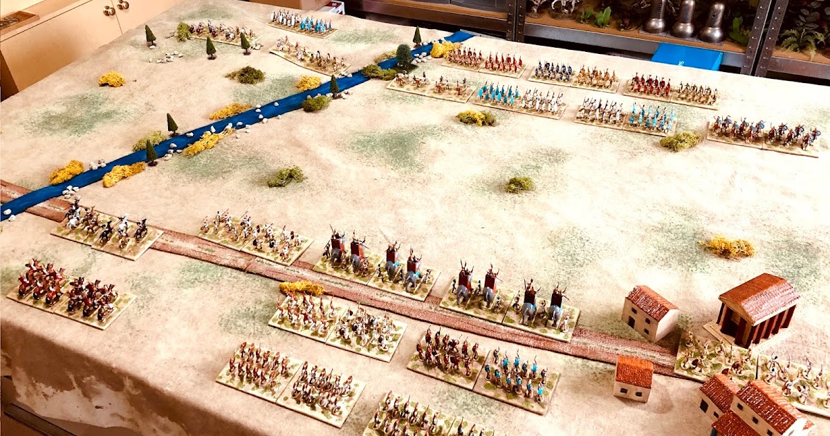 Grid based wargaming - but not always: Ancients Project - Setting up a ...