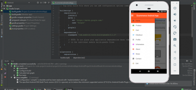 ONLINE SHOPPING APPLICATION USING ANDROID STUDIO WITH SOURCE CODE ...