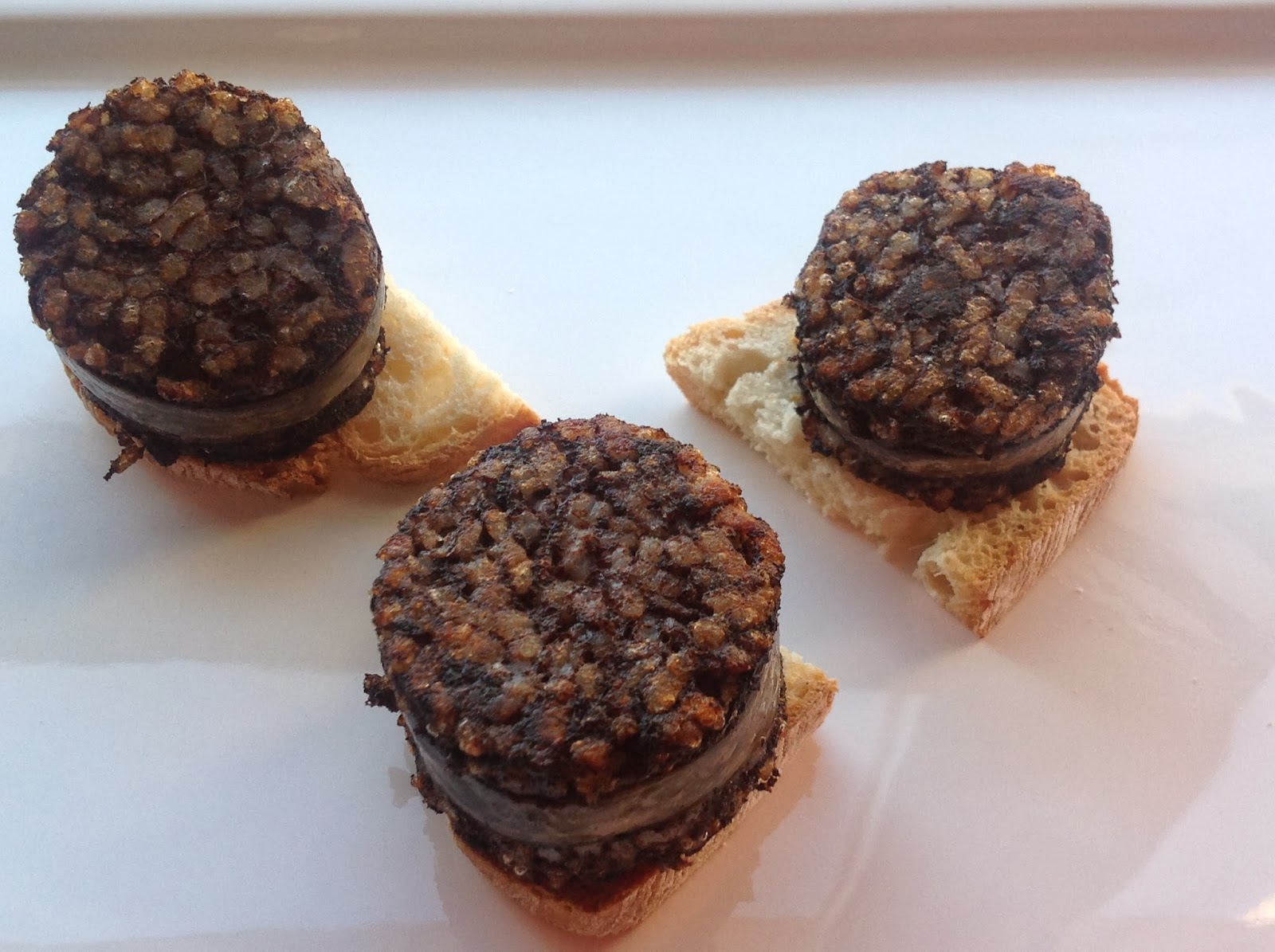 Pincho de morcilla de Burgos (Mama Gloria)